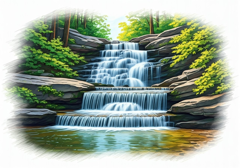 CASCADES - Definition & Meaning - Reverso English Dictionary
