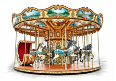 Définition de CARROUSEL - Dictionnaire français Reverso