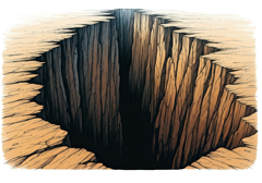 CHASM - Definition & Meaning - Reverso English Dictionary