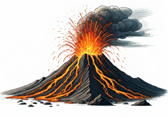 ERUPTION - Definition & Meaning - Reverso English Dictionary