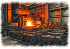 FOUNDRY - Definition & Meaning - Reverso English Dictionary