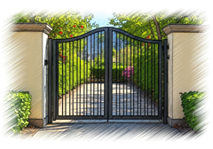 GATE - Definition & Meaning - Reverso English Dictionary