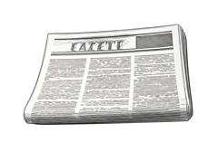 GAZETTED - Definition & Meaning - Reverso English Dictionary