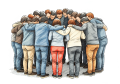 HUDDLE - Definition & Meaning - Reverso English Dictionary