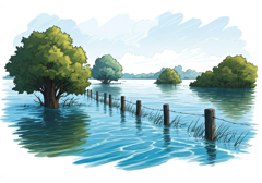 INUNDATION - Definition & Meaning - Reverso English Dictionary