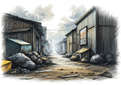 SQUALOR - Definition & Meaning - Reverso English Dictionary