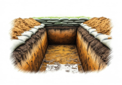 TRENCH - Definition & Meaning - Reverso English Dictionary